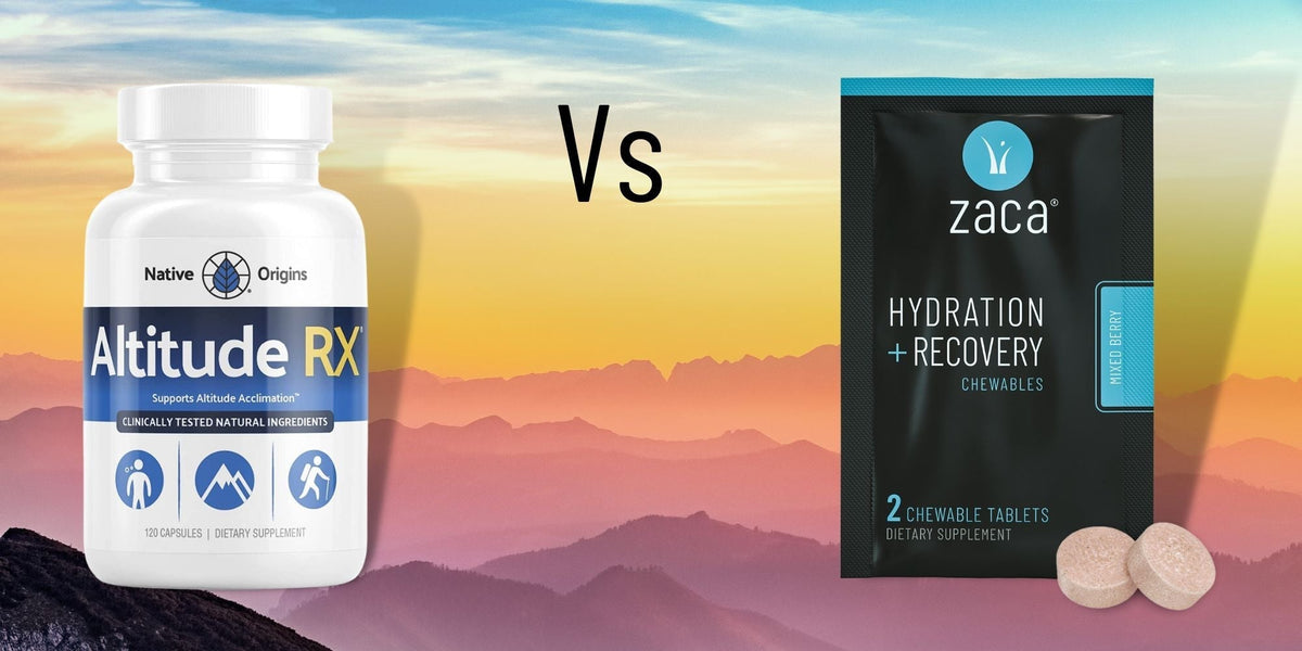 Altitude Rx vs Zaca: Mountain Supplements Compared