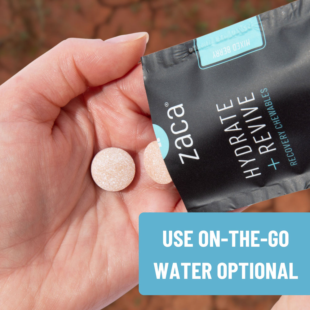 Hydration & Liver Aid Chewables - Feel Better Faster - Zaca