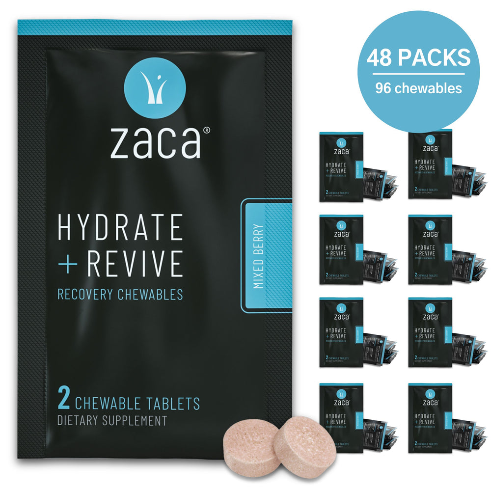 Hydration & Liver Aid Chewables - Feel Better Faster - Zaca