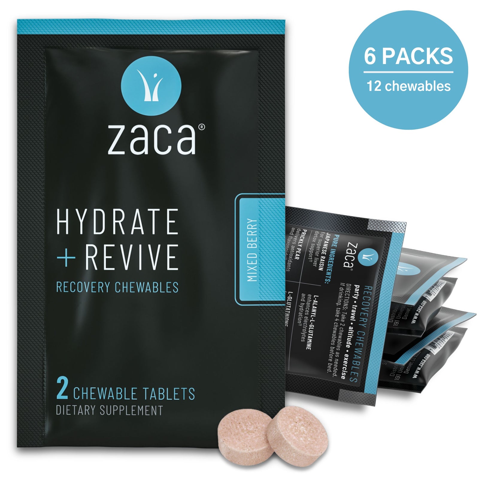 Hydration Tablets and Liver Aid - Zaca