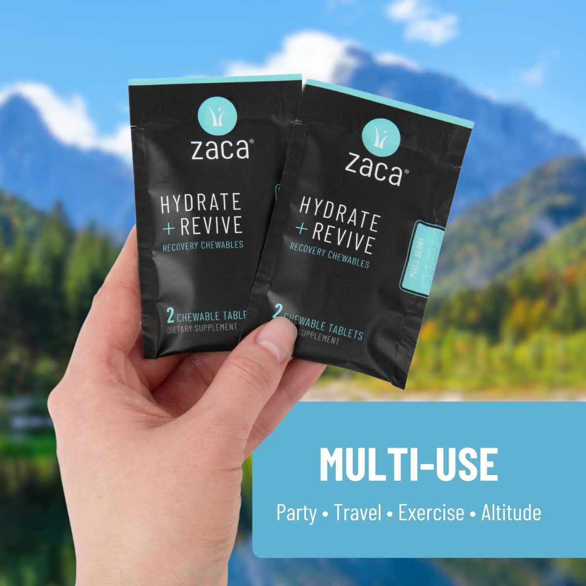 Hydration & Liver Aid Chewables - Feel Better Faster - Zaca