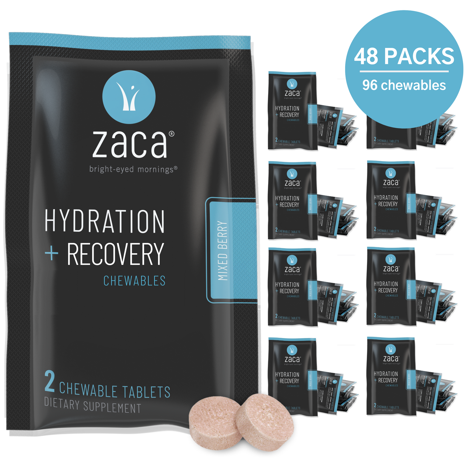 Hydration & Liver Aid Chewables - Feel Better Faster - Zaca